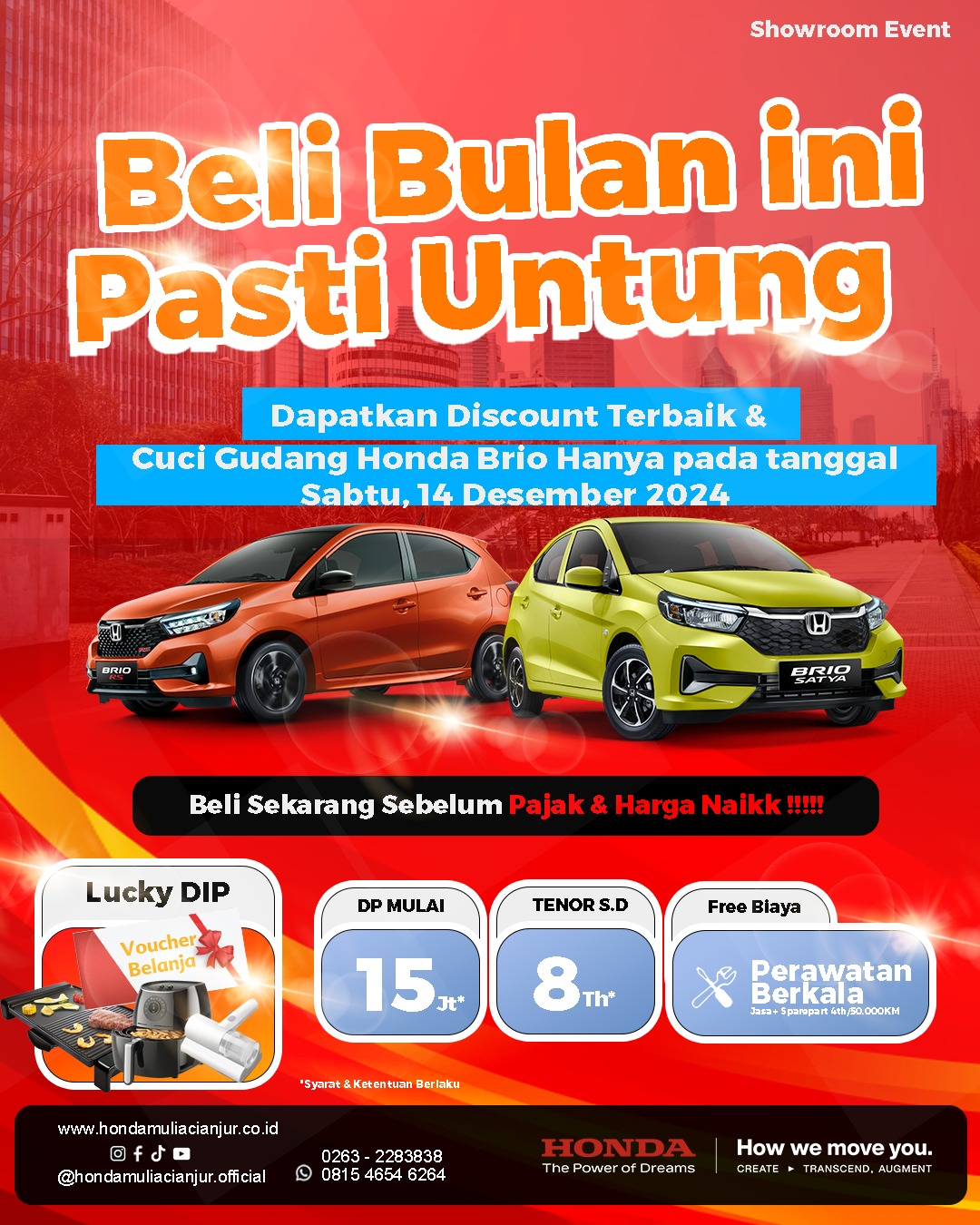 Beli Bulan ini Pasti Untung! - Honda Mulia Cianjur